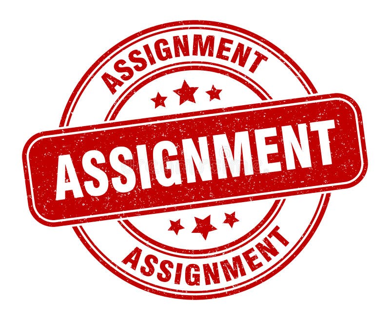 Assignment Stamp Stock Illustrations – 1,116 Assignment Stamp Stock ...