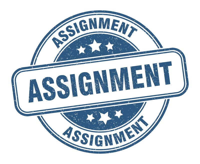Assignment Stamp Stock Illustrations – 1,116 Assignment Stamp Stock ...