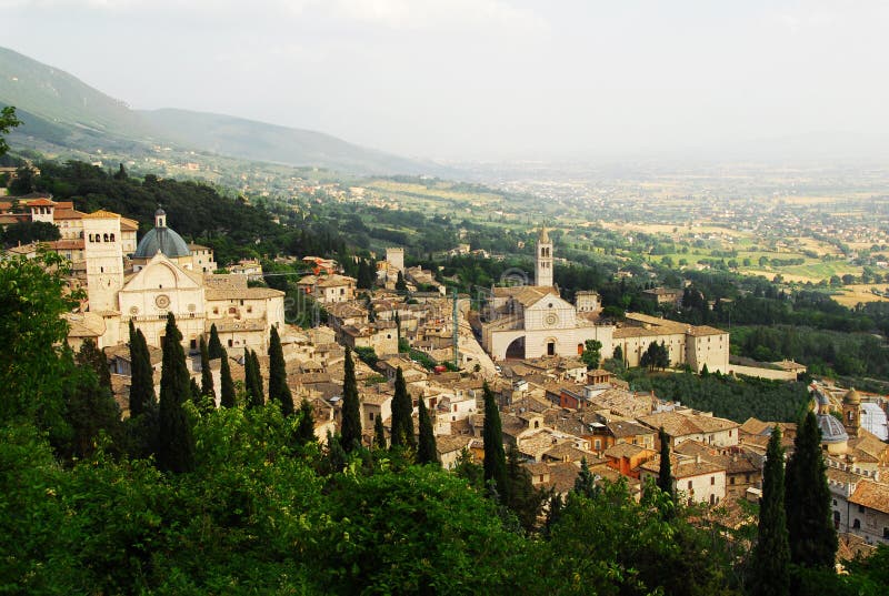 Assisi city , Italy stock photo. Image of city, historic - 22363704