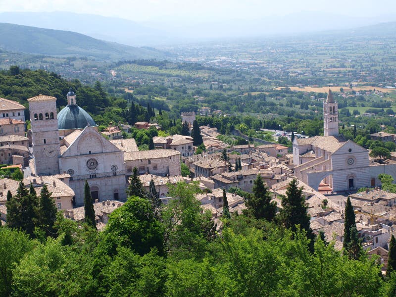 Assisi, Italy stock photo. Image of cathedral, generic - 19902358