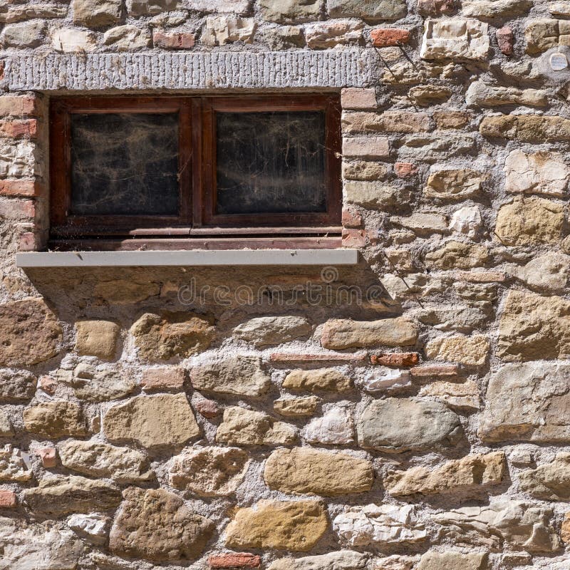Medieval wall window stock photo. Image of structure - 106105460