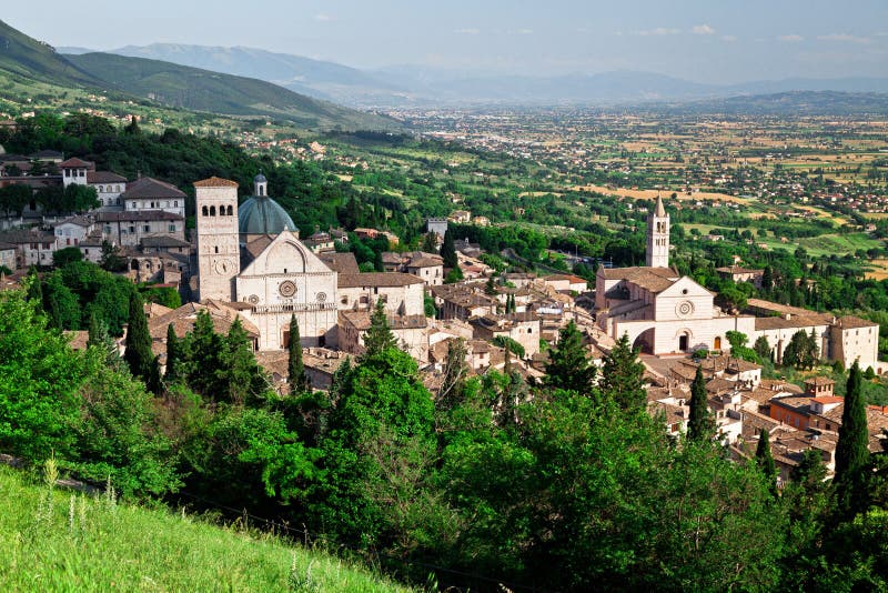 Castel Del Monte Abruzzo, Italy. Stock Photo - Image of medieval, gran ...