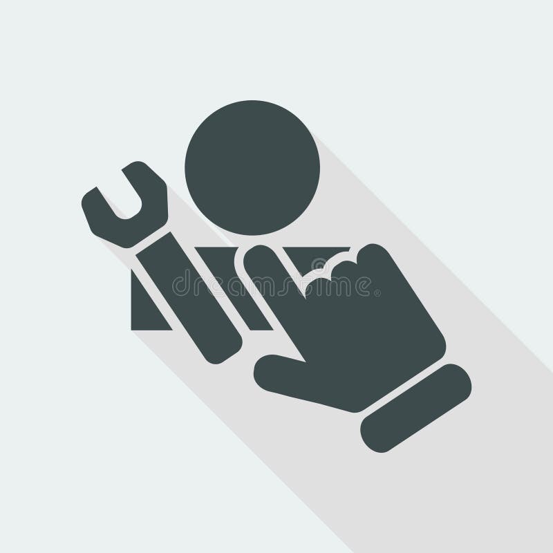 Assistance icon stock vector. Illustration of repair - 117819826