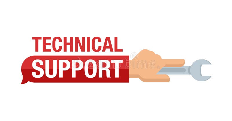 Assistant Hand with Fixing Wrench Stock Vector - Illustration of ...