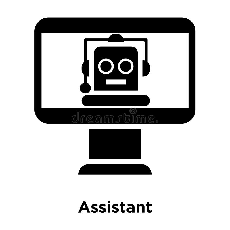 Assistant Icon Vector Isolated on White Background, Assistant Sign ...
