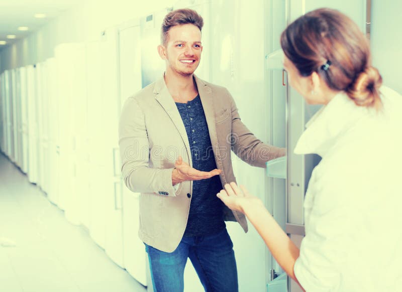 Cheerful Customer Servicer Working In Call Center Stock Photo - Image ...
