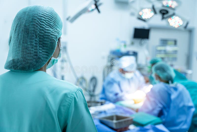 Team Surgeon Working In Operating Room. Stock Photo - Image of hospital ...