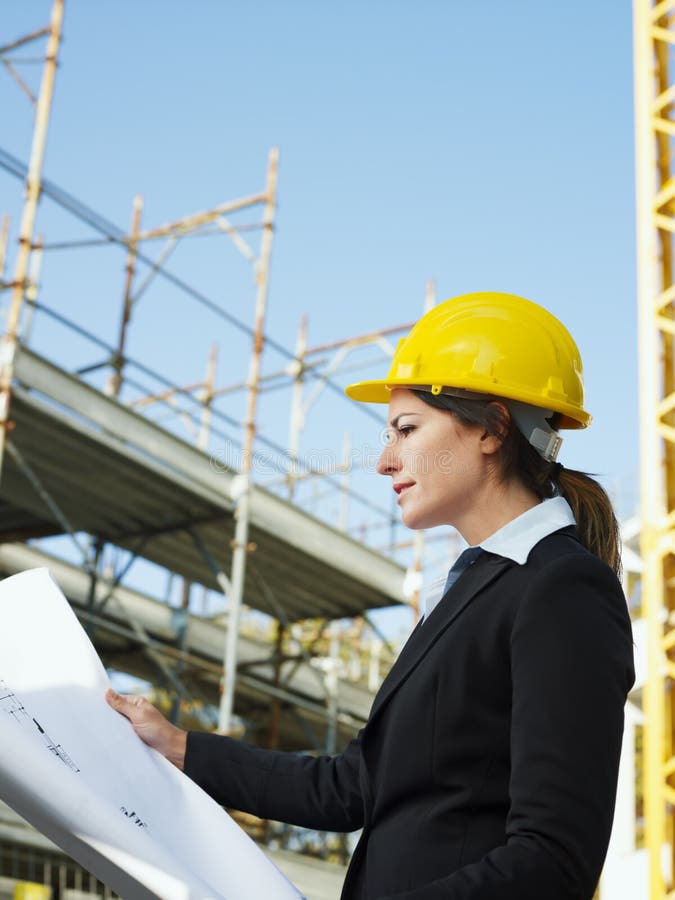 Assistente Tecnico Femminile Fotografia Stock - Immagine di vestito ...