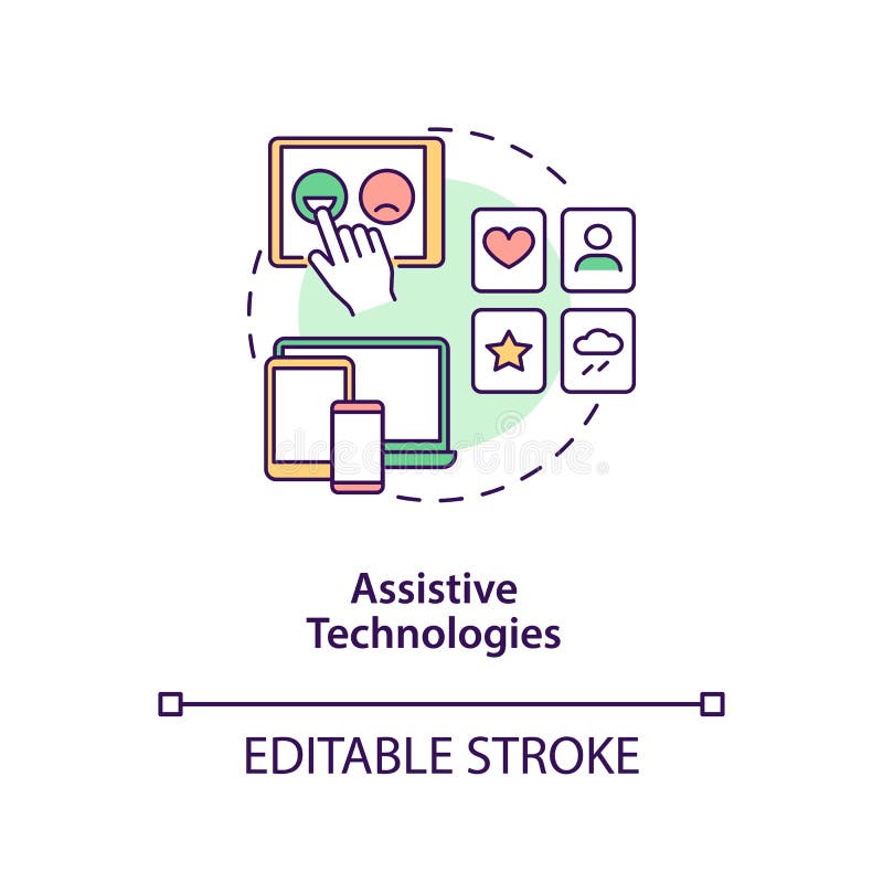 Assistive Technology Icon Stock Illustrations – 189 Assistive ...