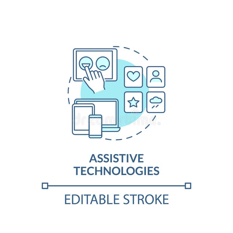 Assistive Technology Icon Stock Illustrations – 189 Assistive ...