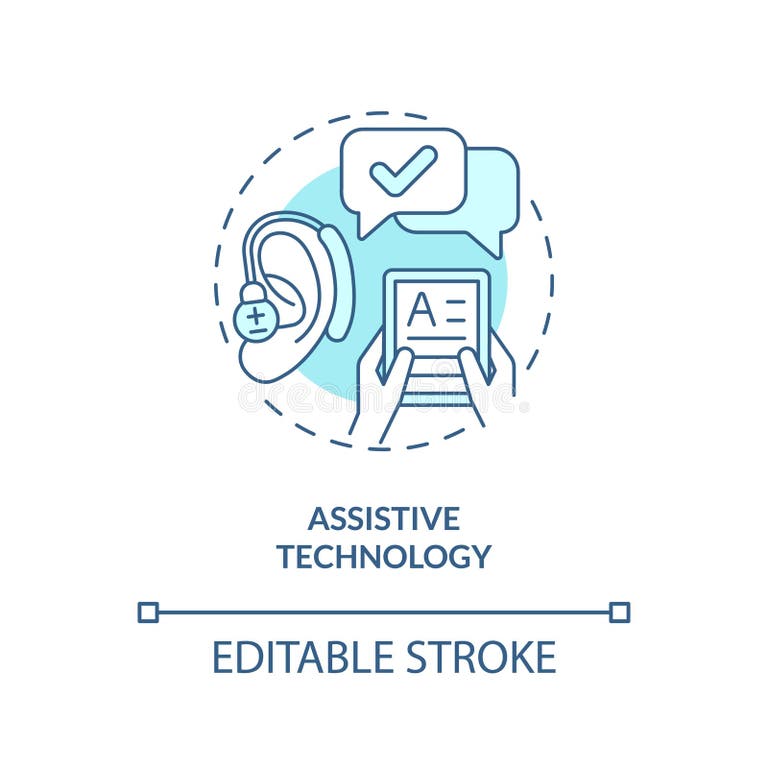 Assistive Technology Icon Stock Illustrations – 682 Assistive ...