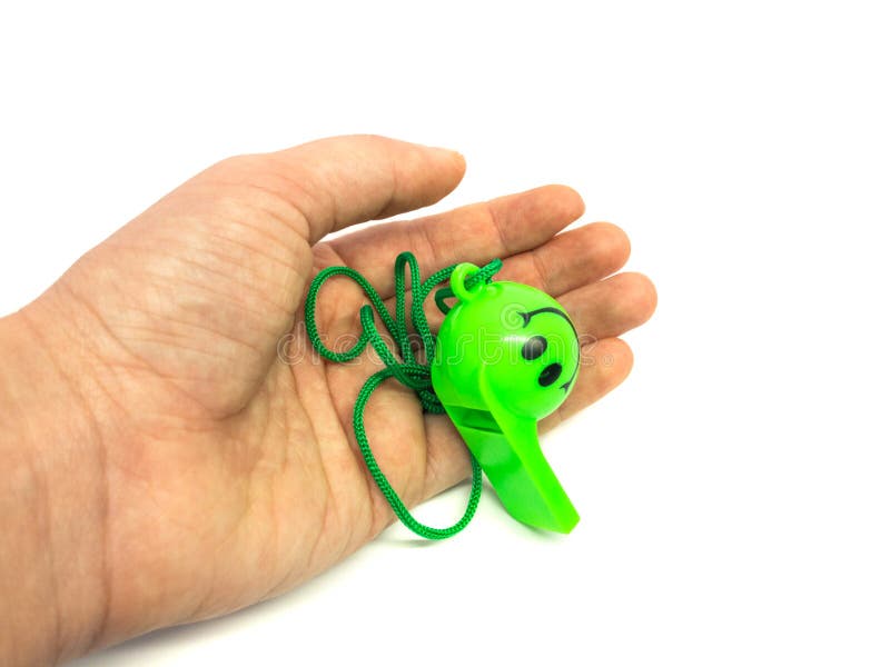 Assobio Isolado Sobre Fundo Branco. Foto de Stock - Imagem de assobie ...