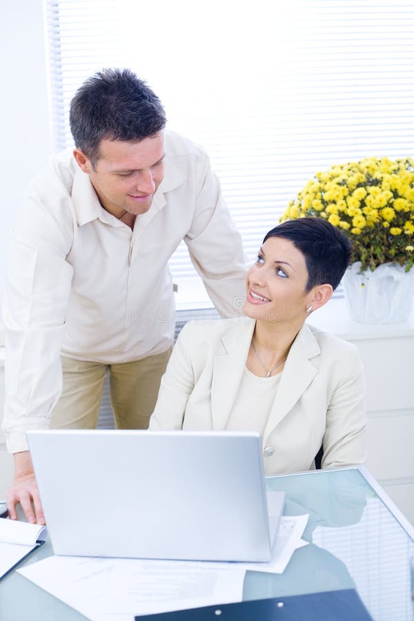 Associates stock image. Image of caucasian, laptop, meeting - 3926505