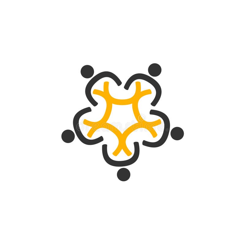 Association Logo Template. Icon Illustration Brand Identity. Isolated ...