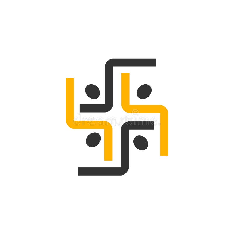 Association Logo Template. Icon Illustration Brand Identity. Isolated ...