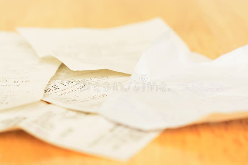 Assort billing receipt stock photo. Image of assort, receipt - 53947546