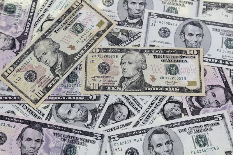 Assorted American Banknotes Stock Photo - Image of abundance, economy ...