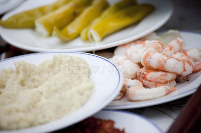 Assorted appetizers stock image. Image of choice, dipping - 11476117