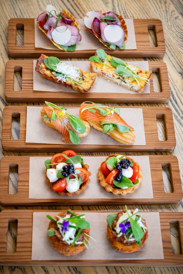 Assorted appetizers stock image. Image of dinner, assortments - 9904247