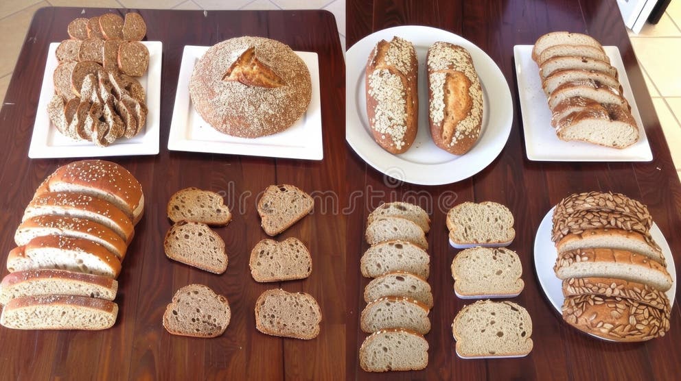 Bread Selection Stock Illustrations – 3,480 Bread Selection Stock ...