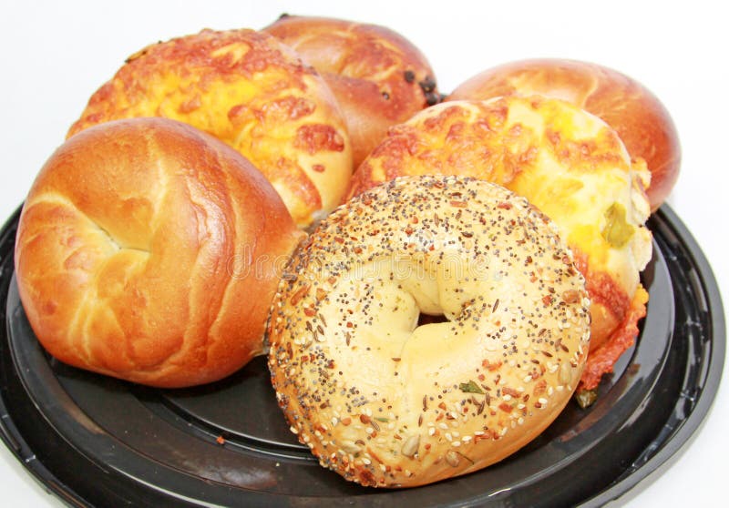 Assorted Bagels stock photo. Image of bistro, variety - 17177562