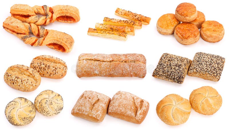 Assorted baked products stock image. Image of gourmet - 27216807