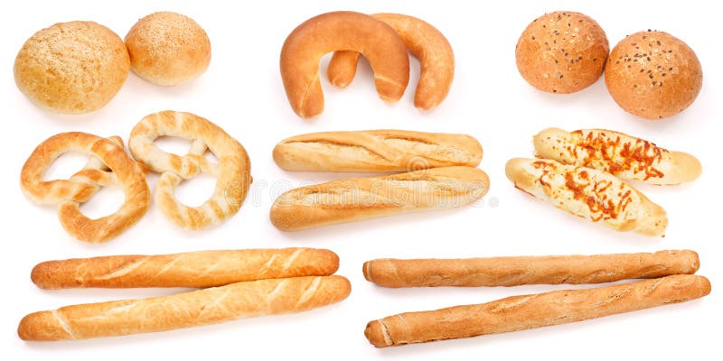 Assorted baked products stock image. Image of loaf, crisp - 27216843