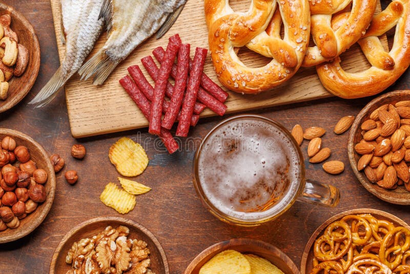 Assorted Beer Stands: Diverse Options for Refreshment Stock Image ...
