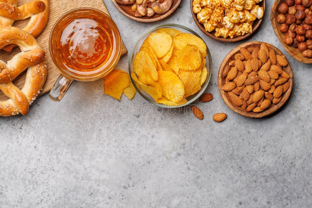 Assorted Beer Stands: Diverse Options for Refreshment Stock Image ...