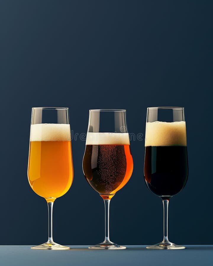 Assorted Beers on Table stock illustration. Illustration of assortment ...