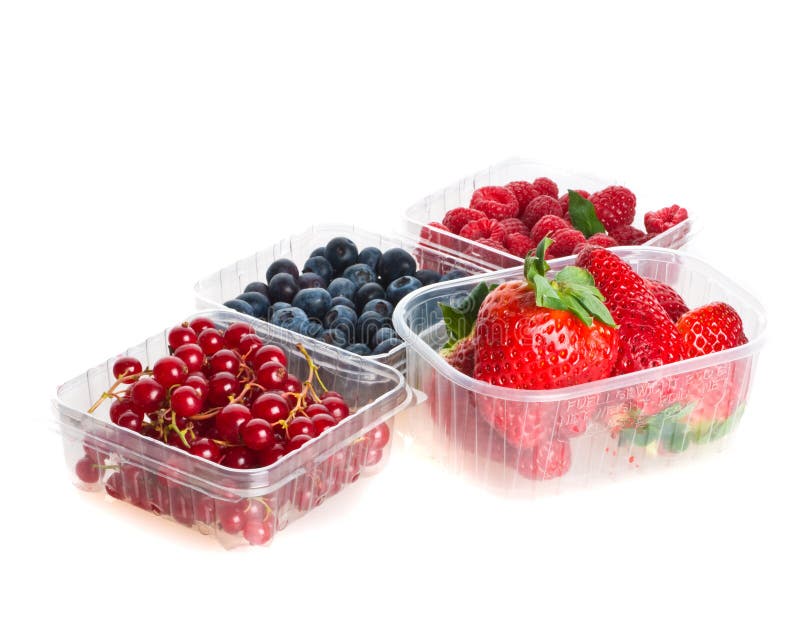 Assorted berries stock photo. Image of objects, white - 11208018