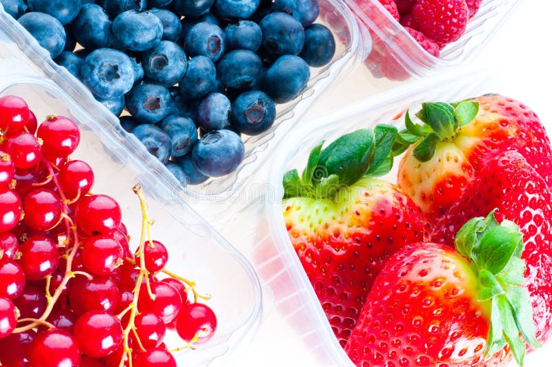 Assorted berries stock photo. Image of natural, currant - 12808220