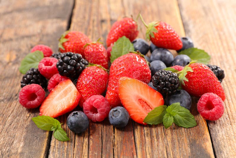 Assorted berry fruit stock photo. Image of healthy, assortment - 121552332