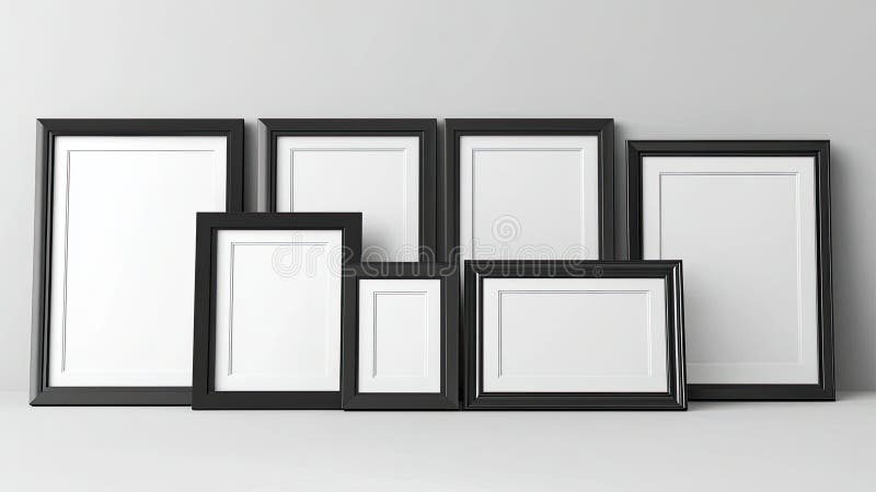 Assorted Frames Gallery Wall Stock Photos - Free & Royalty-Free Stock ...