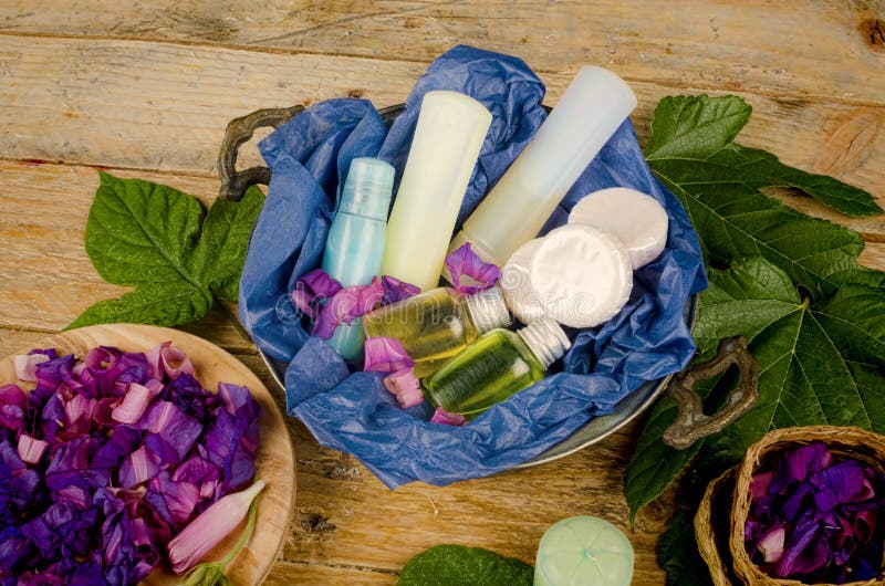 Assorted body lotions stock image. Image of essential - 45941569