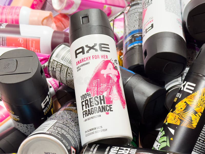 Assorted Body Sprays Featuring Axe Anarchy for Her Fresh Fragrance ...