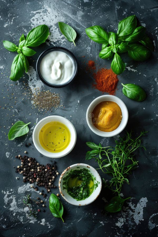 Assorted Bowls of Food, Suitable for Food Blogs Stock Photo - Image of ...