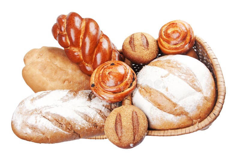 Assorted bread stock image. Image of baked, natural, baguette - 10998041