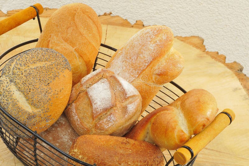 Assorted bread rolls stock photo. Image of bread, butter - 39664038