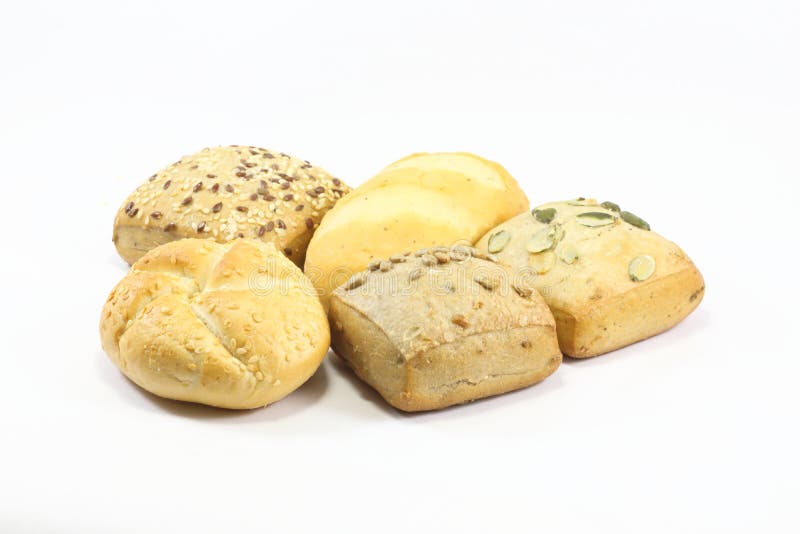 Assorted bun roll stock photo. Image of brown, delicacy - 58575926