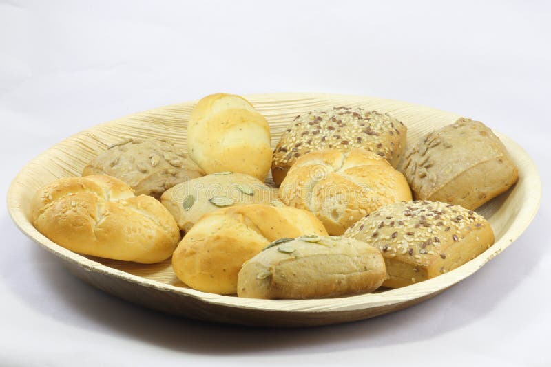 Assorted bun roll stock image. Image of homemade, baguette - 58575841