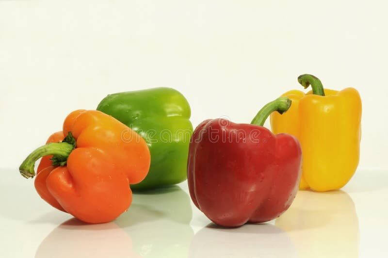 Assorted capsicums stock photo. Image of balanced, colour - 7320764
