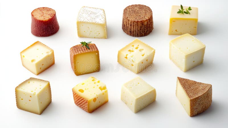 Assorted Cheese Collection stock image. Image of culinary - 363413599