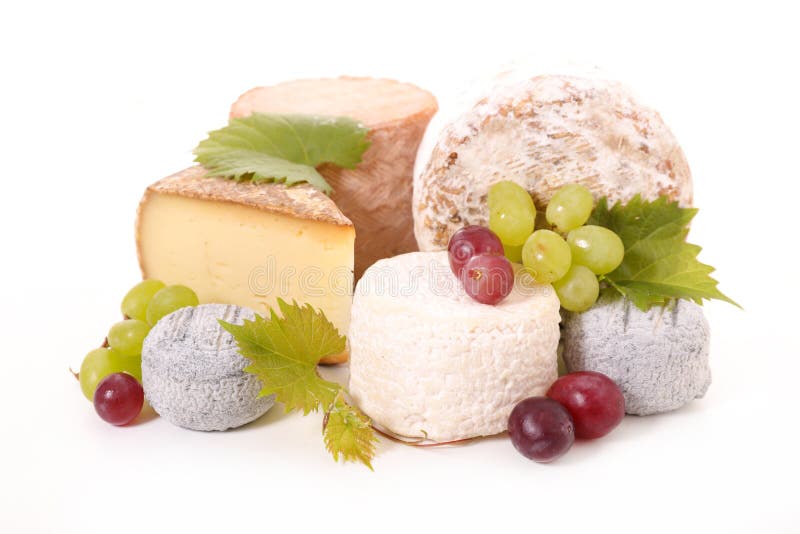 Assorted cheese stock photo. Image of assortment, grape - 71603208