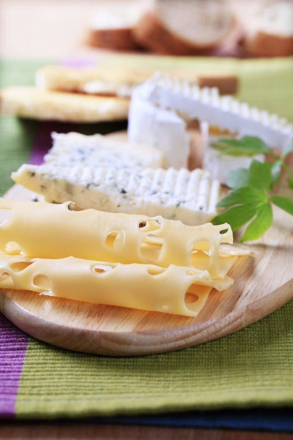 Assorted cheeses stock photo. Image of fresh, gourmet - 21498270