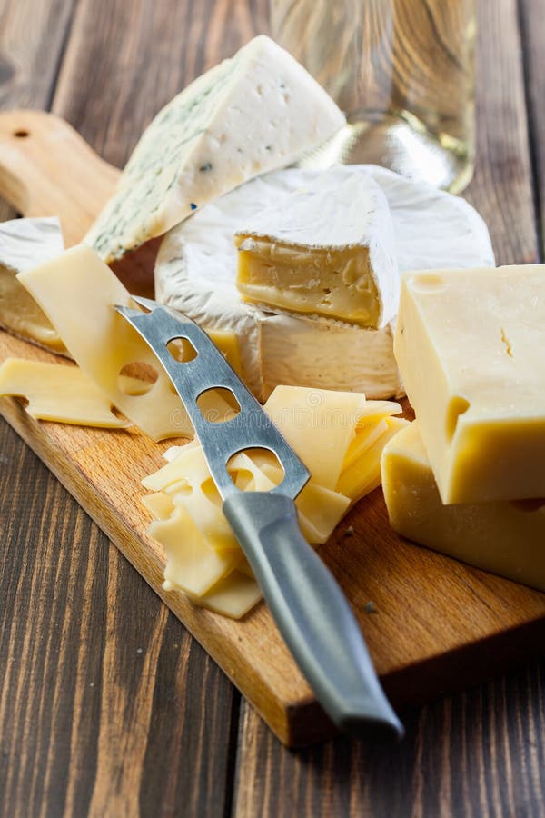 Assorted cheeses stock image. Image of board, assorted - 47011929