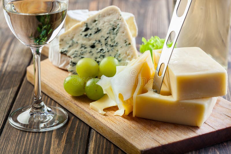 Assorted cheeses stock photo. Image of assorted, yellow - 48325984