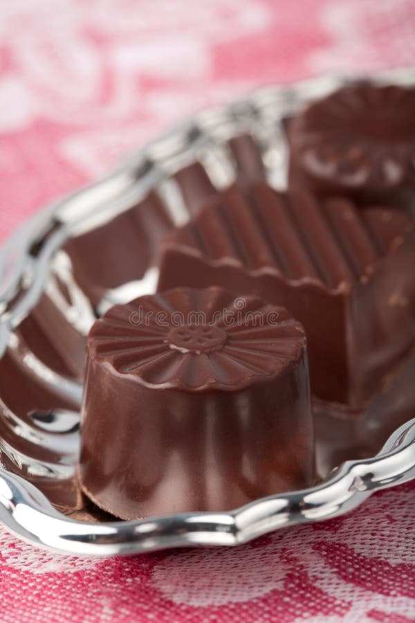 Assorted chocolate candies stock photo. Image of fancy - 487144