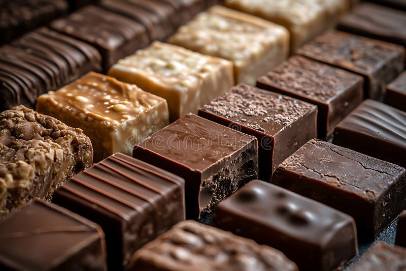 Assorted Chocolate Confectionery: a Tempting Collection of Artisanal ...