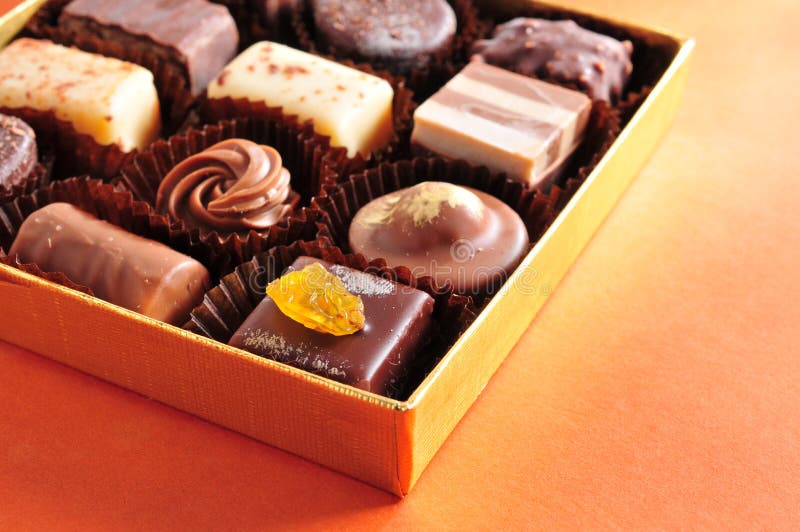 Assorted chocolate stock photo. Image of seasonal, luxury - 34382092